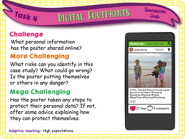 Year 5 - Digital Footprints – EC Publishing