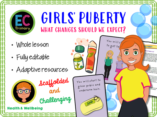 Girls' Puberty PSHE Lesson (Year 5) – EC Publishing