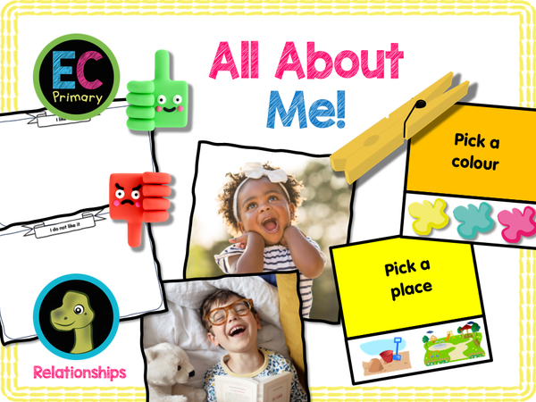 New! All About Me - EYFS/Reception – EC Publishing