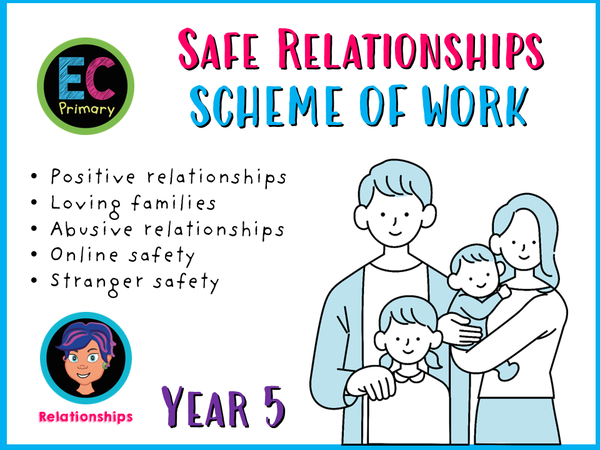 Year 5 Unit 7 - Safe Relationships (Relationships) – EC Publishing