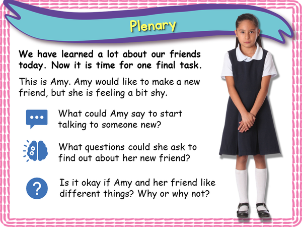 New! Let's Be Friends - EYFS/Reception – EC Publishing