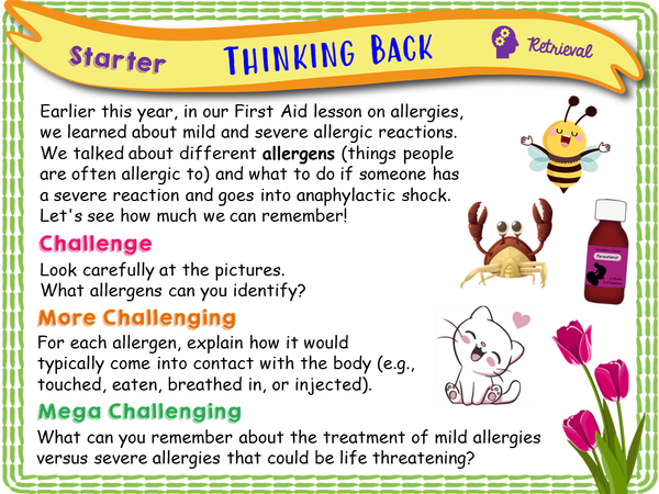 First Aid Part 3 - Asthma and Allergies – EC Publishing