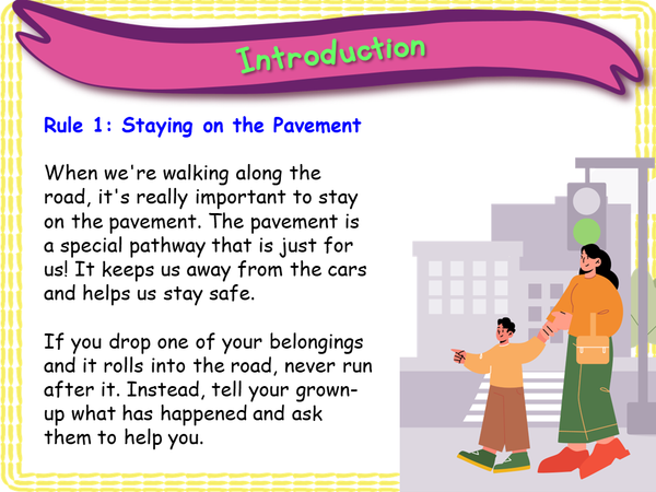 New! Being a Safe Pedestrian - EYFS/Reception – EC Publishing