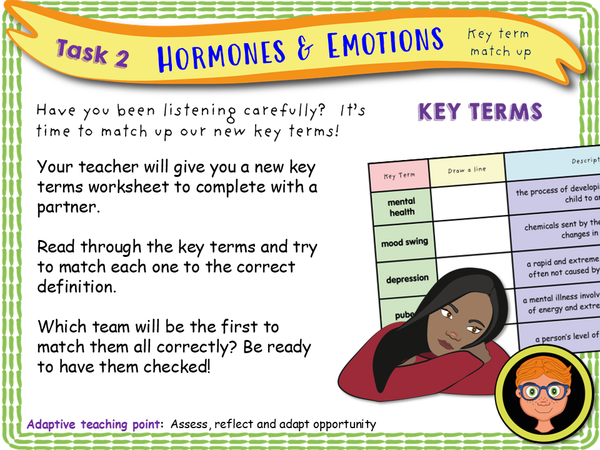 Hormones and Emotions - Puberty PSHE – EC Publishing