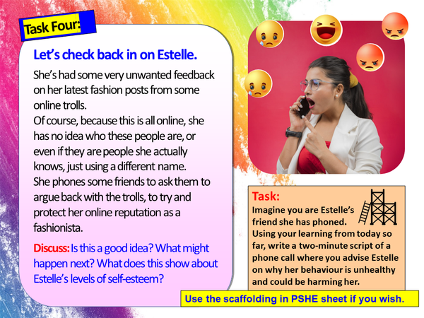 Social Media and Validation - Mental Health PSHE Lesson – EC Publishing