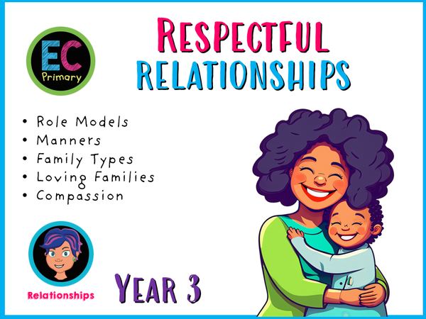Year 3 Unit 3 - Respectful Relationships (FREE SOW) – EC Publishing