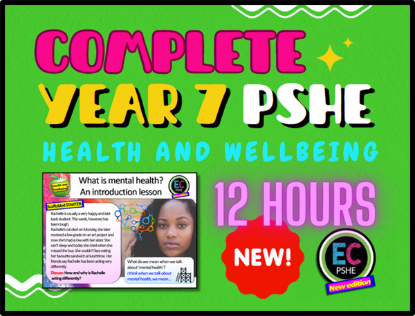 Complete Year 7 PSHE Health and Wellbeing 2024/25 – EC Publishing