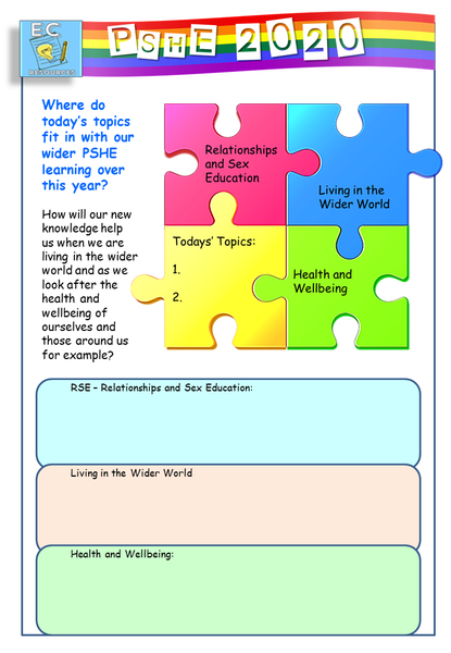 PSHE Workbooks – EC Publishing