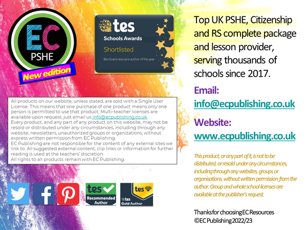 Kindness and Empathy PSHE Lesson – EC Publishing