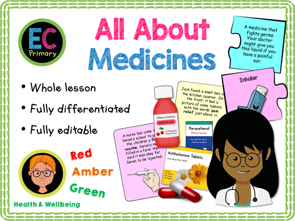 All About Medicines - KS1/Year 2 – EC Publishing