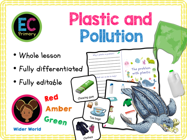 Plastic and Pollution - KS1 - Year 1 – EC Publishing