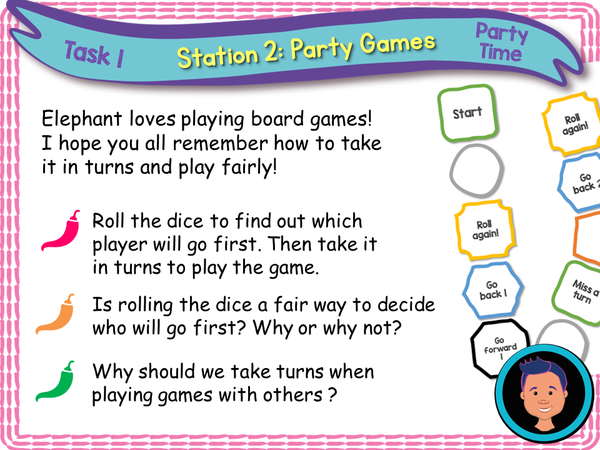 Sharing and Taking Turns - KS1 - Year 1 – EC Publishing