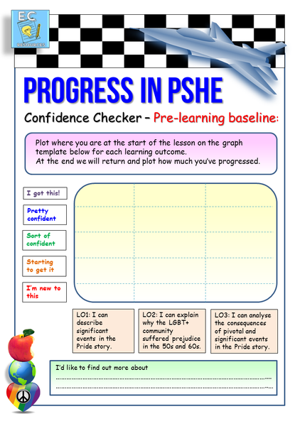 LGBT+ Pride Home Learning / PSHE Workbook – EC Publishing