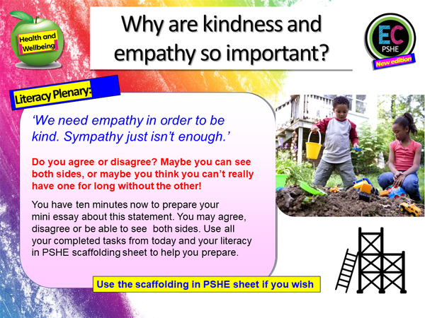 Kindness and Empathy PSHE Lesson – EC Publishing