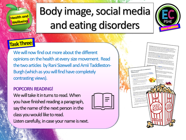 Health, Body Image and Social Media PSHE Lesson – EC Publishing