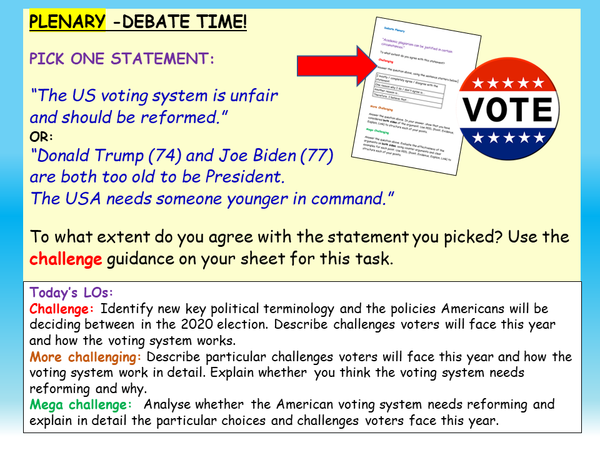 The US Election 2020 – EC Publishing