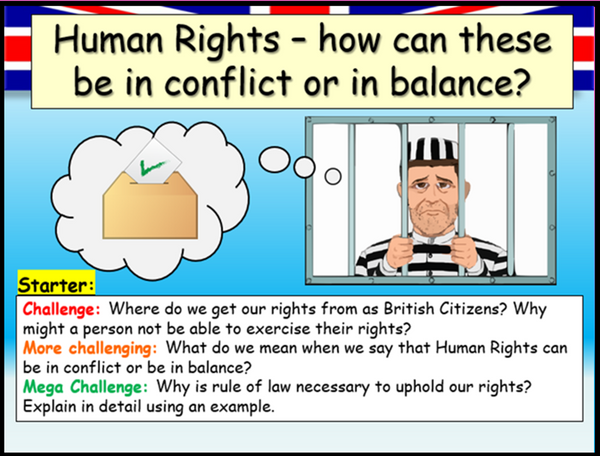 Human rights in conflict and in balance - Edexcel Citizenship – EC ...