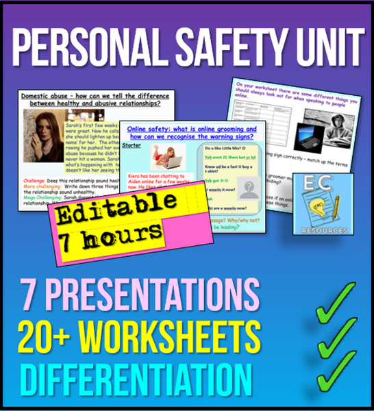 7 Year Pack - Complete Secondary PSHE and RSE KS3, KS4, KS5 – EC Publishing