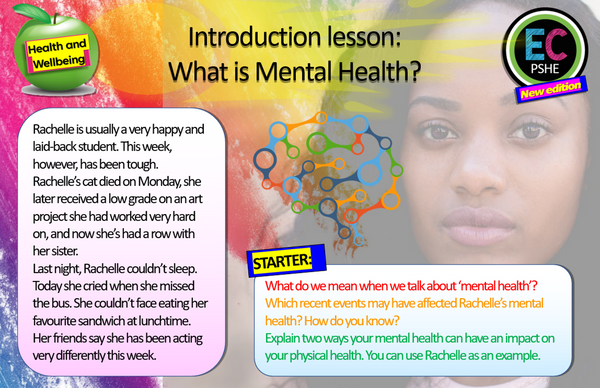 Mental Health Introduction PSHE Lesson – EC Publishing
