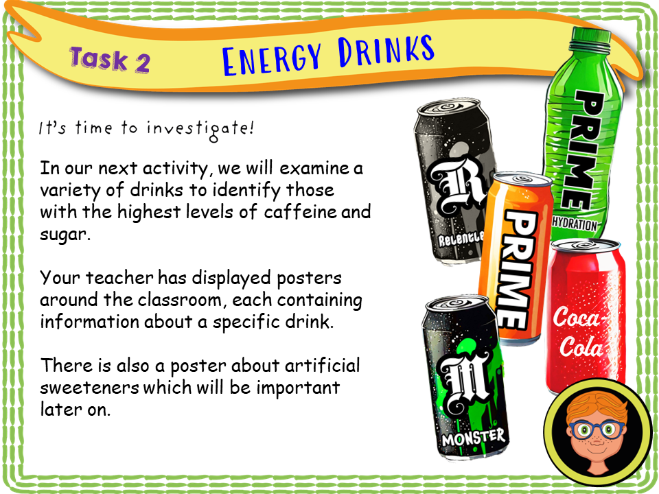 Year 6 - Energy Drinks and Caffeine – EC Publishing