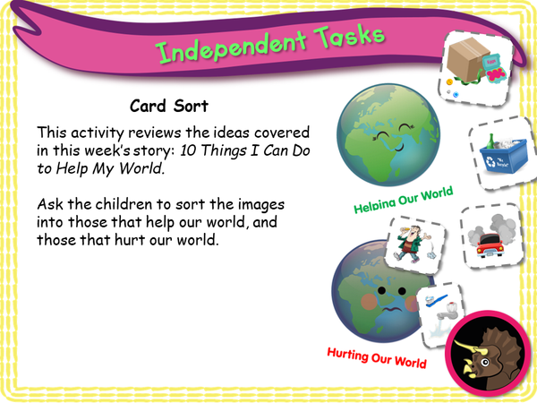 New! Looking After Our Planet - EYFS/Reception – EC Publishing