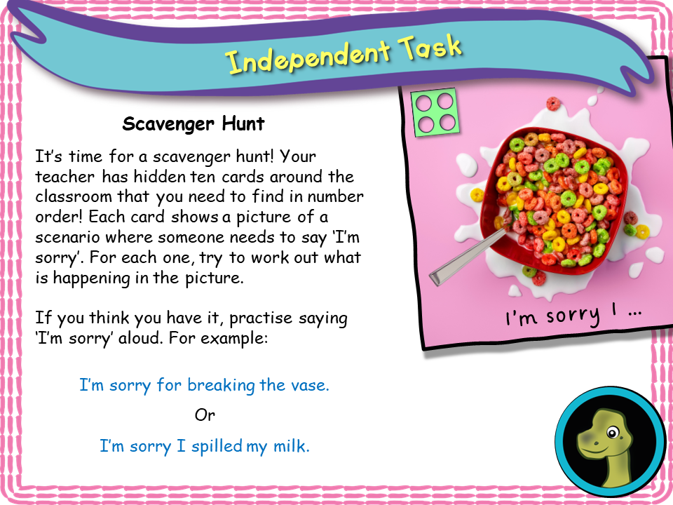 New! Apologising and Saying I'm Sorry - EYFS/Reception – EC Publishing