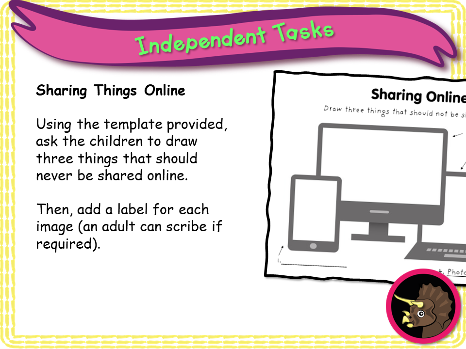 New! Online Safety - EYFS/Reception – EC Publishing