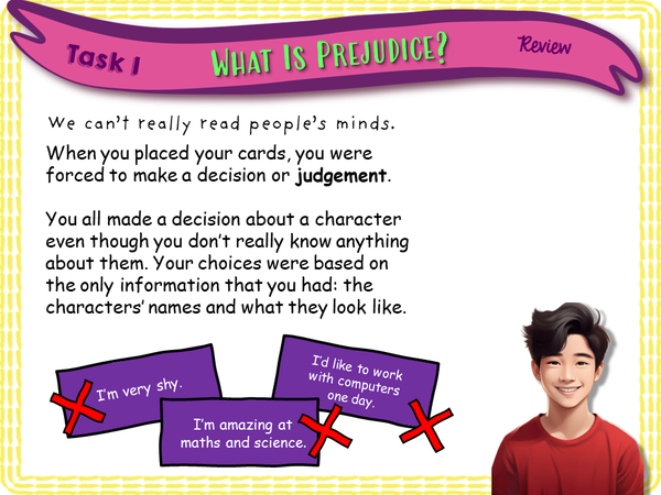 Prejudice, Discrimination and Stereotypes - KS2 – EC Publishing