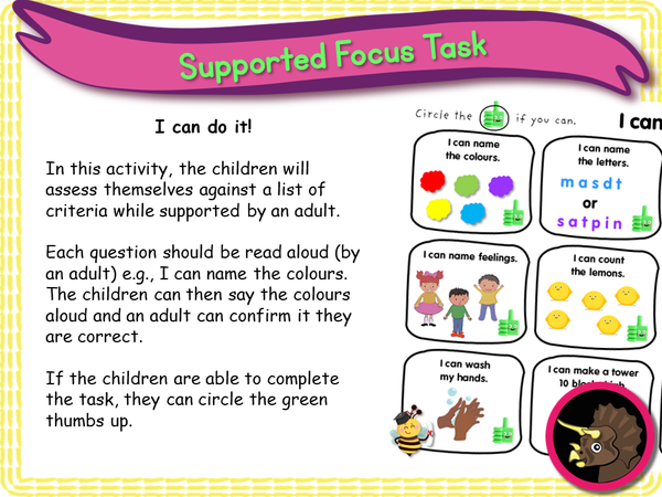 New! Setting Simple Goals - EYFS/Reception – EC Publishing