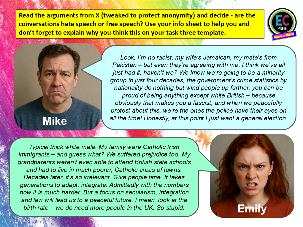 Immigration, Migrant Hotels and Flags - Citizenship / PSHE Lesson – EC ...