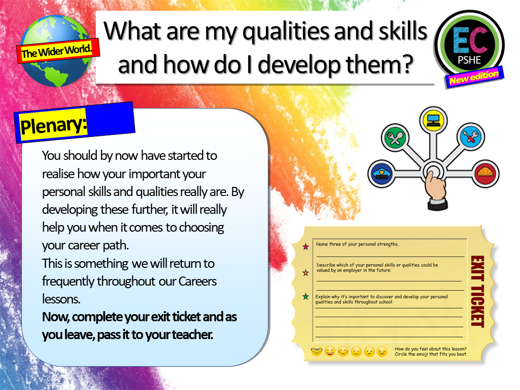 Careers Skills and Qualities KS3 PSHE Lesson – EC Publishing
