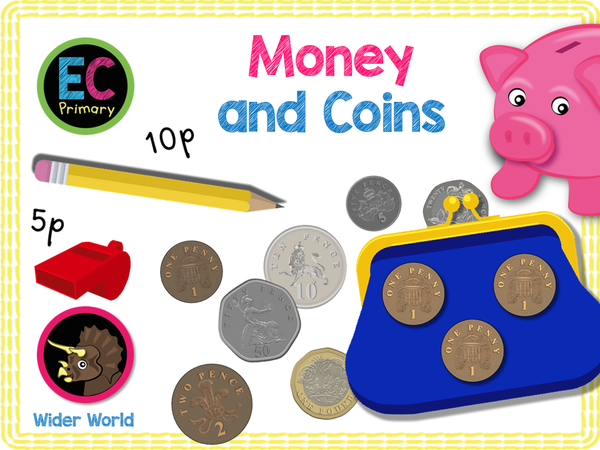 New! Money and Coins - EYFS/Reception – EC Publishing