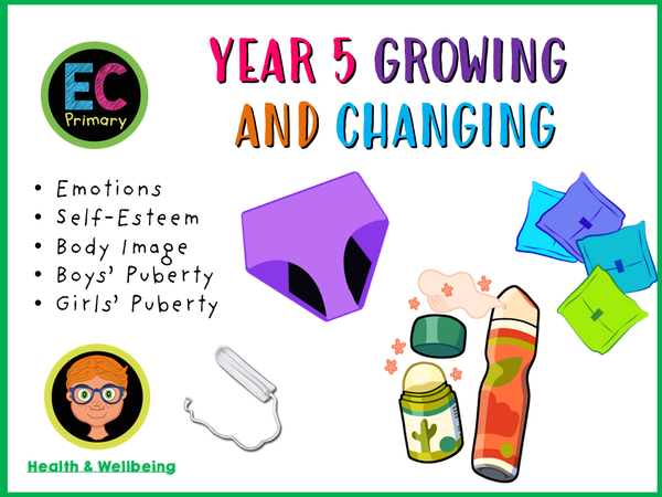 Year 5 Unit 6 - Growing and Changing (FREE SOW) – EC Publishing