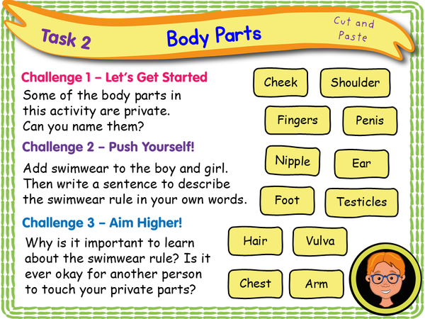Year 2 - Private Body Parts – EC Publishing