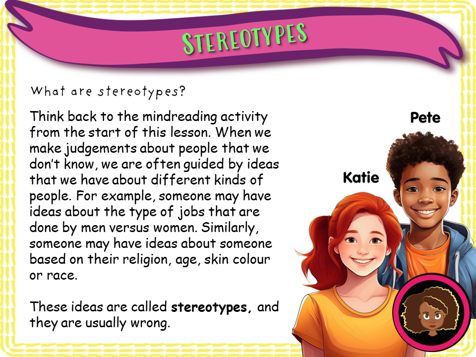 Prejudice, Discrimination and Stereotypes - KS2 – EC Publishing