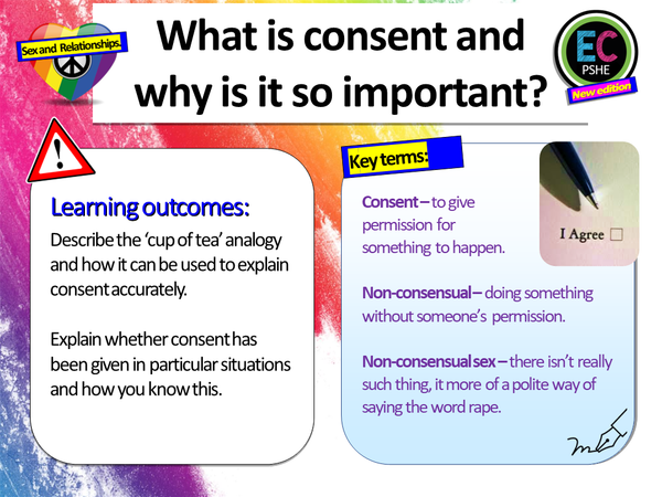 Consent Introduction PSHE – EC Publishing