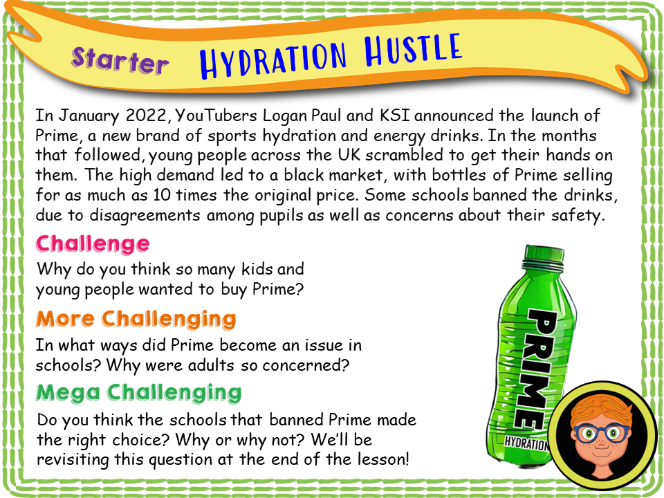 Year 6 - Energy Drinks and Caffeine – EC Publishing