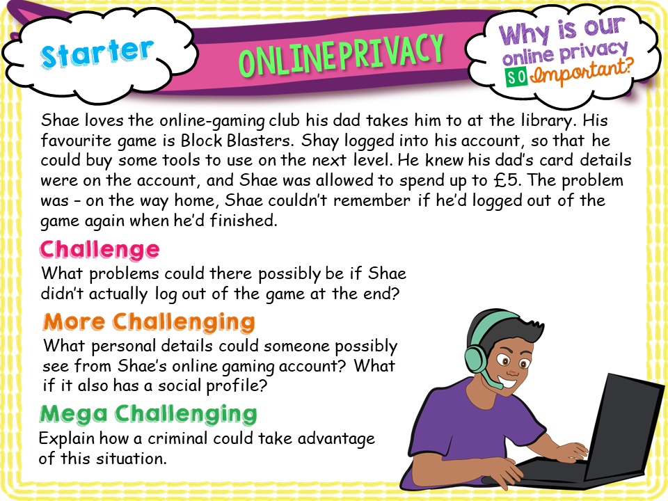 Internet Safety PSHE - Online Privacy and Personal Data – EC Publishing