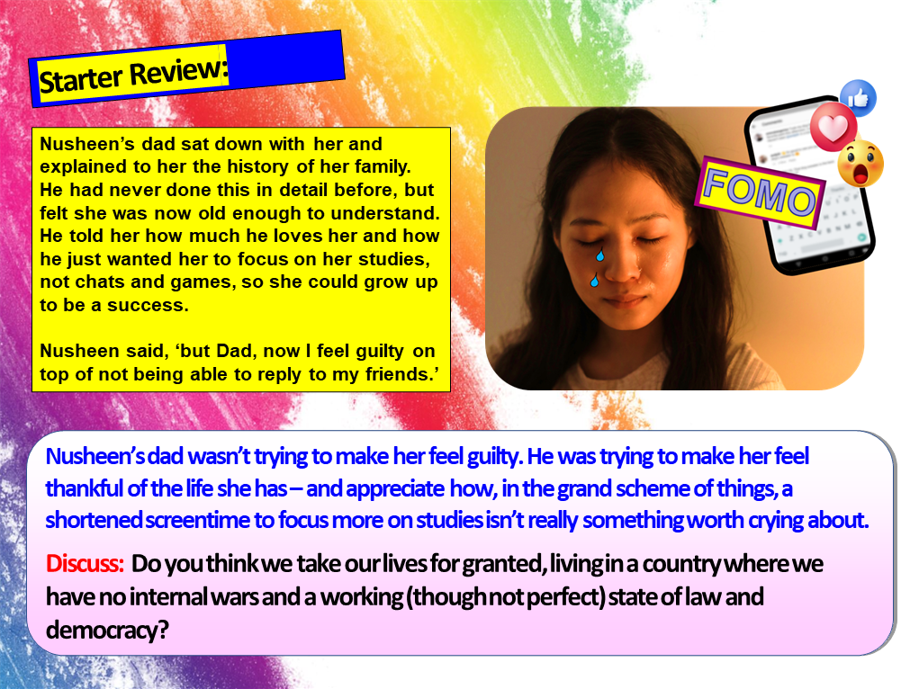 Gratitude and Gratefulness - Mental Health PSHE Lesson – EC Publishing