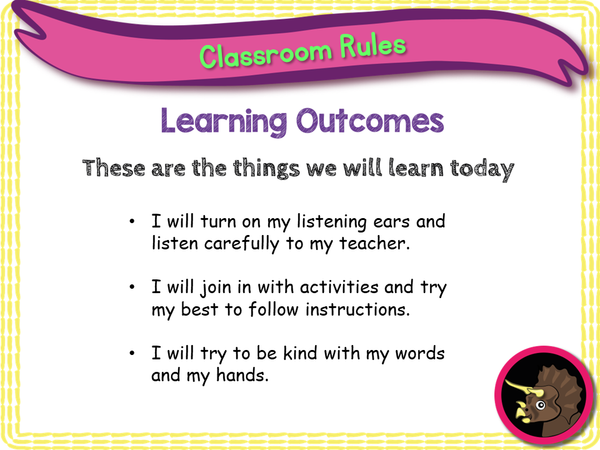 New! Classroom Rules - EYFS/Reception – EC Publishing
