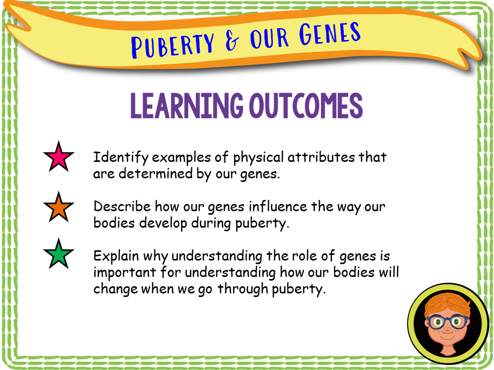 Puberty And Our Genes Year 6 Ec Publishing