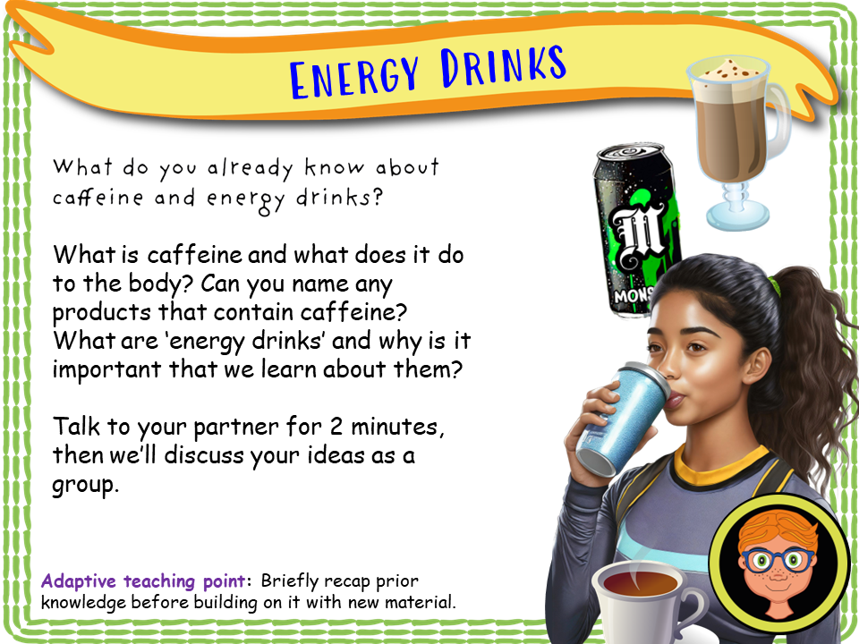 Year 6 - Energy Drinks and Caffeine – EC Publishing