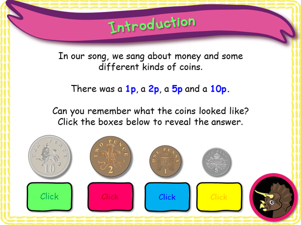 New! Money and Coins - EYFS/Reception – EC Publishing