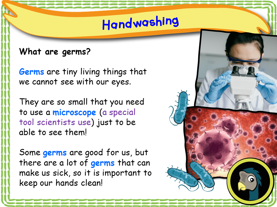 New! Germs and Handwashing - EYFS/Reception – EC Publishing