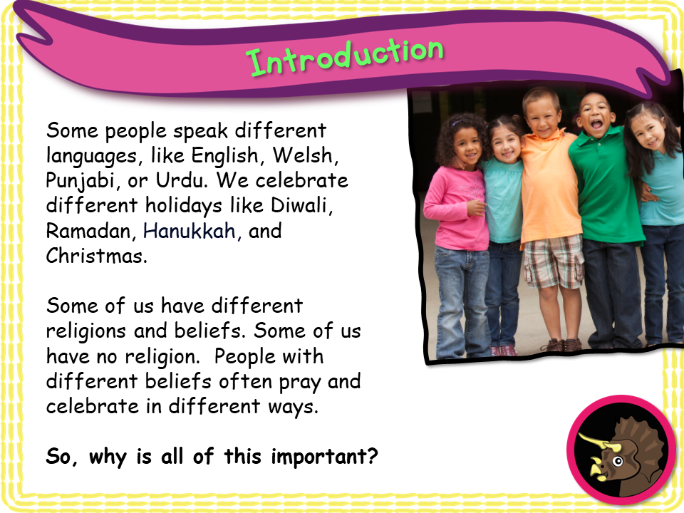 New! Diversity & Celebrating Difference - EYFS/Reception – EC Publishing