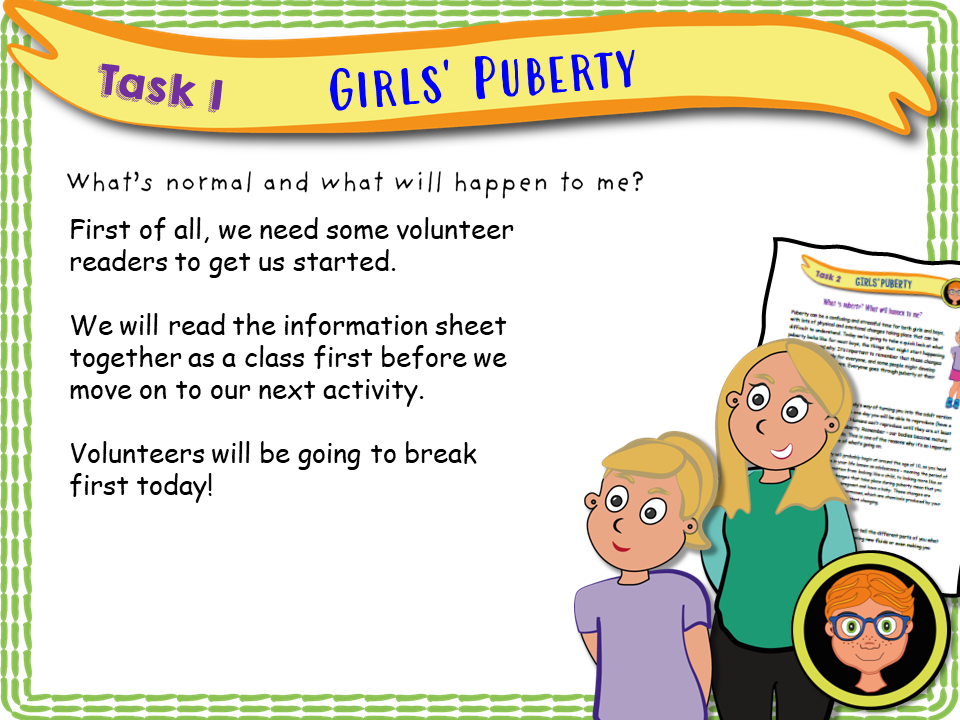 Girls' Puberty PSHE Lesson (Year 5/6) – EC Publishing