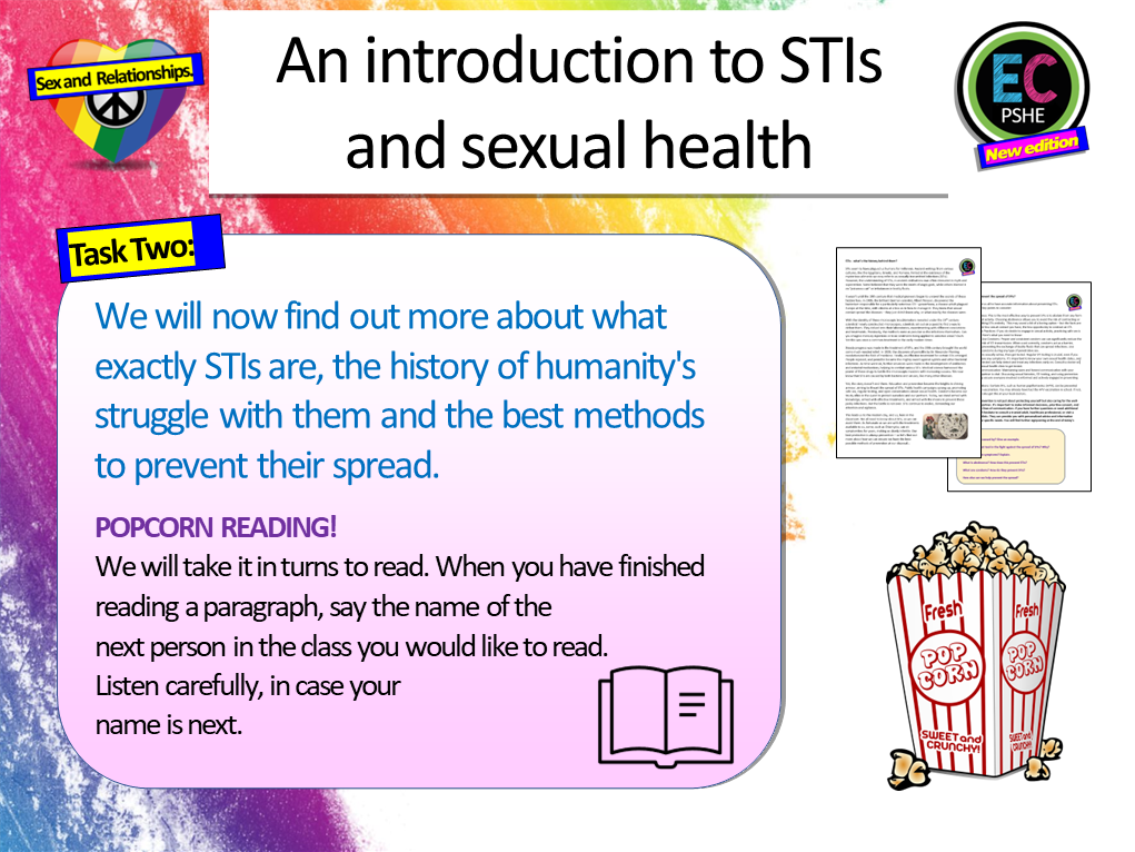 Introduction to STIs and Sexual Health PSHE Lesson – EC Publishing