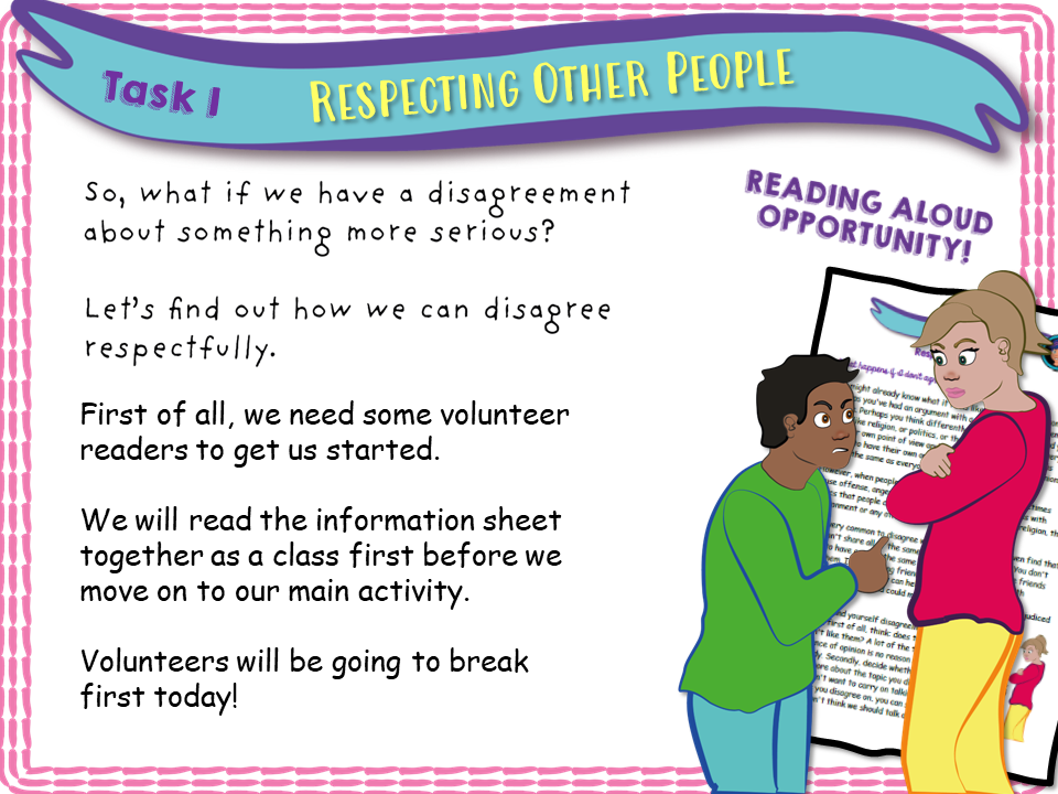 Disagreeing Respectfully - Conflict Management PSHE – EC Publishing