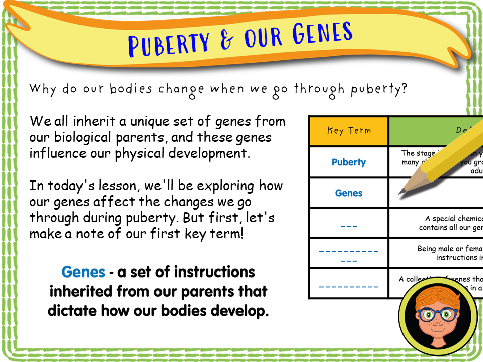 Puberty And Our Genes Year 6 Ec Publishing