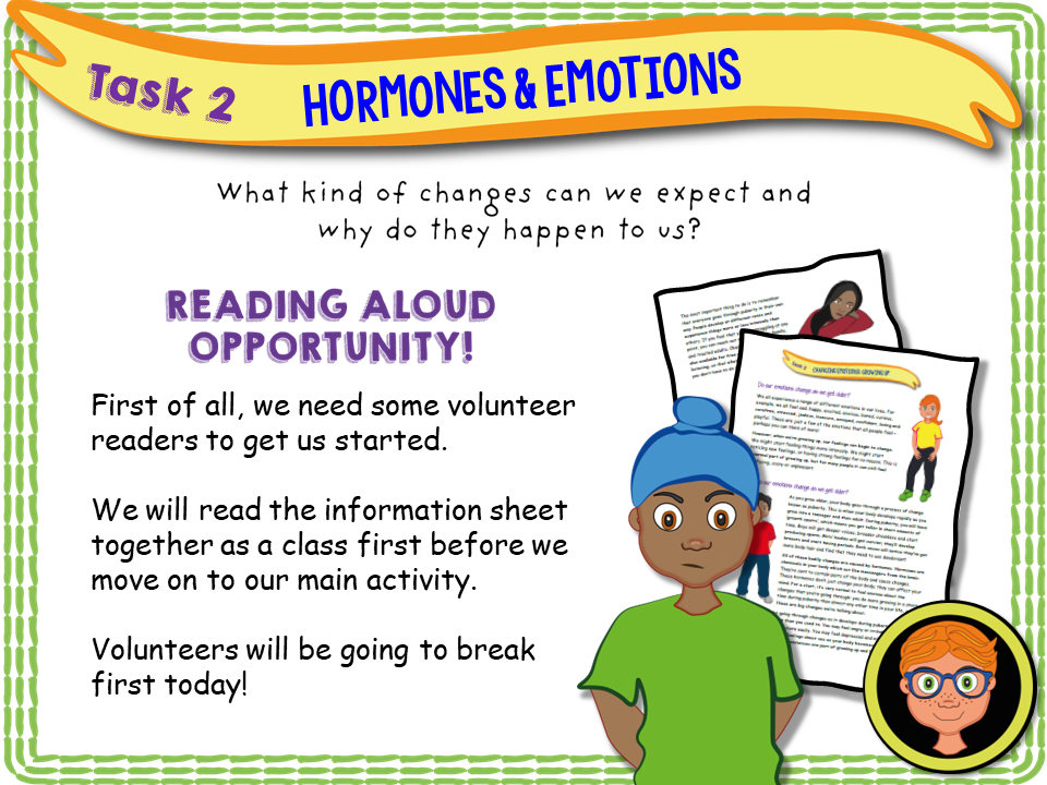 Hormones and Emotions - Puberty PSHE – EC Publishing